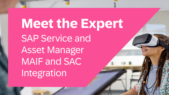 SAP Service and Asset Manager MAIF and SAC Integration