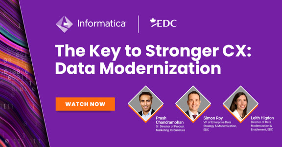The Key to Stronger Customer Experience: Data Modernization The Key to Stronger Customer Experience: Data Modernization