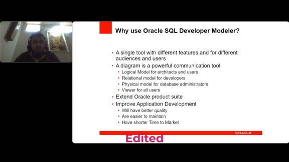Why use Oracle SQL Developer Modeler