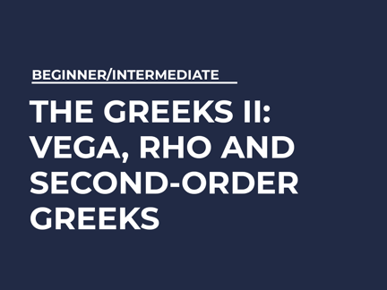 Second-Order Option Greeks