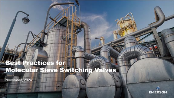 Best Practices for Molecular Sieve Switching Valves (North America)