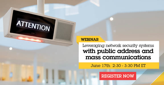 Leveraging your network security system with Public Address and Mass ...