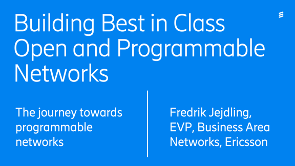 The journey towards programmable networks