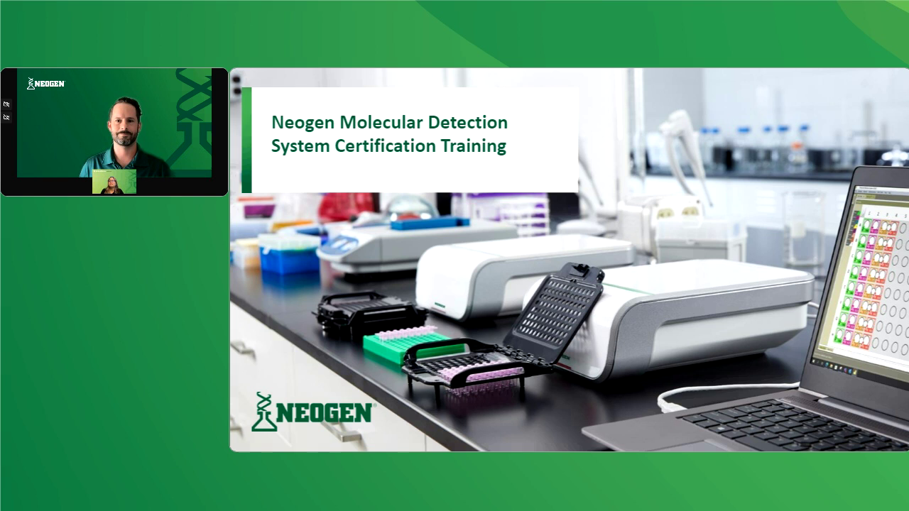 Neogen Molecular Detection System Certification Webinar: Elevate Your ...