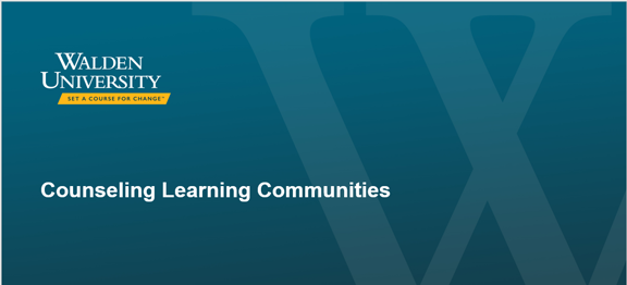 Counseling Learning Communities: Conquer the Course: Diagnosis and ...