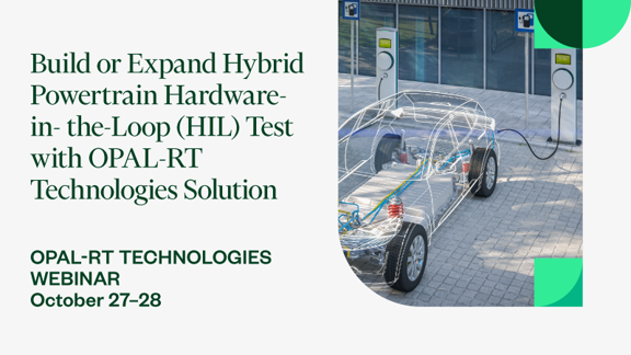 [Europe] Build or Expand Hybrid Powertrain Hardware-in-the-Loop (HIL ...