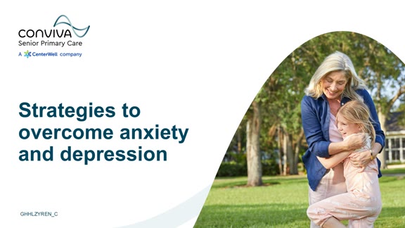 Conviva Presents: Strategies to overcome anxiety and depression