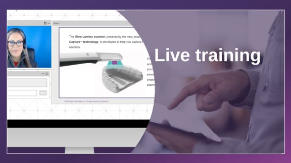 iTero Lumina™ Scanner full arch scan