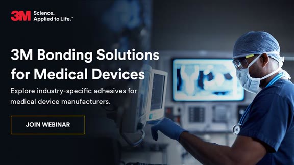 3M Bonding Solutions for Medical Devices