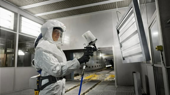 Spray painting and powder coating - know your hazards