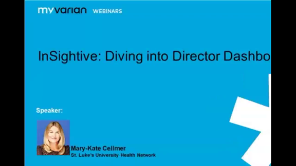 MyVarian webinar InSightive Diving into Director Dashboards (2020-09-18)