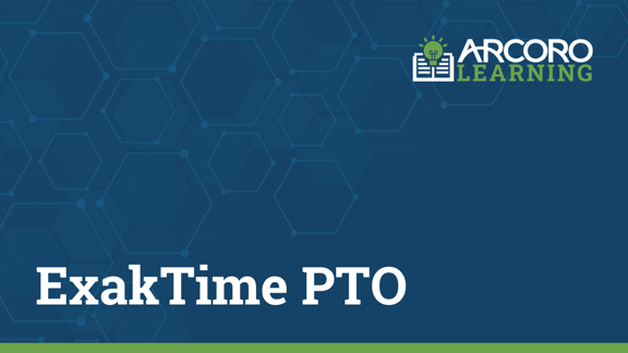 Creating a Time Off Plan in ExakTime