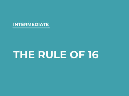 The Rule of 16 in Options Trading